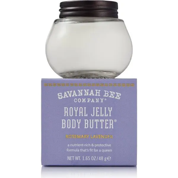 SAVANNAH BEE COMPANY Royal Jelly Body Butterrosemary Lavender - 1.65oz