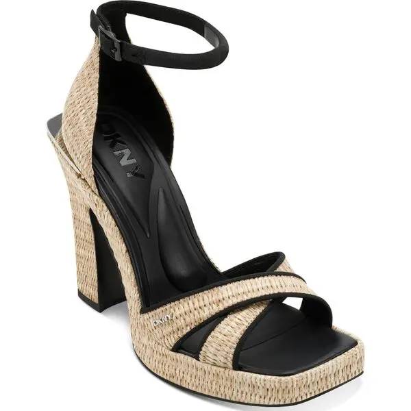Dkny Linda Ankle Strap Platform Sandal