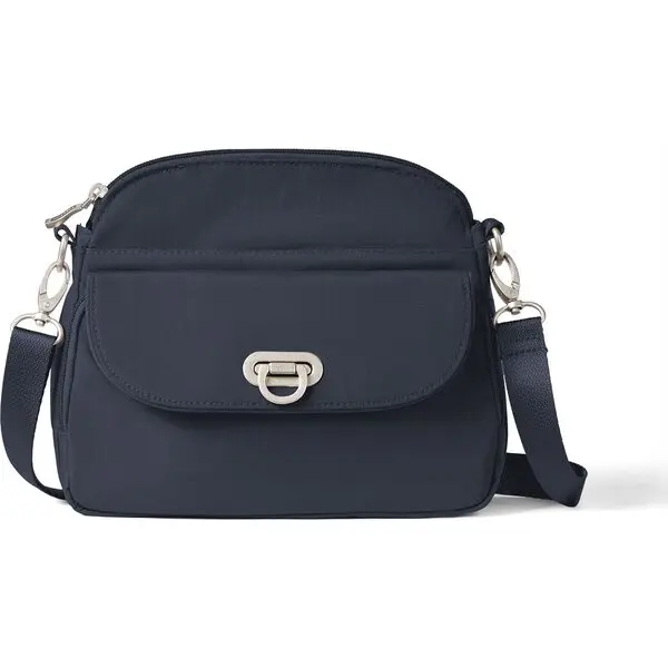 BAGGALLINI Coastal Flip Lock Crossbody Bag - French Navy