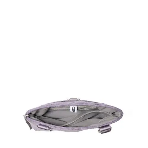BAGGALLINI Mini Crossbody Bag With Flip Lock Closure - Lilac