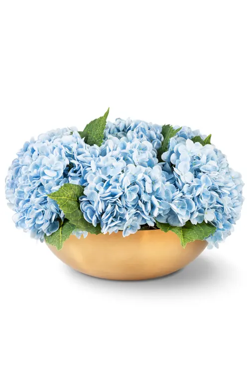 COCOBELLA Ian Realtouch Hydrangea Arrangement - Azure