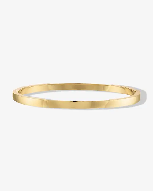 Ben Oni Polished Bangle Bracelet - Gold