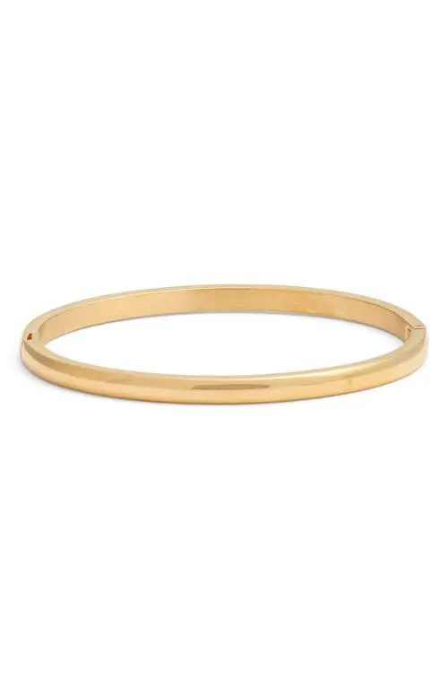 Ben Oni Polished Bangle Bracelet - Gold