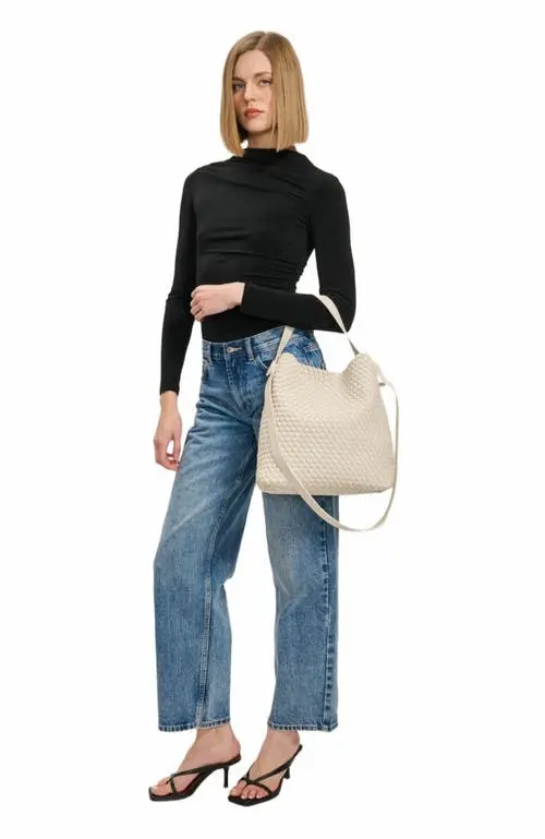 MODA LUXE Edith Hobo Bag - Oatmilk