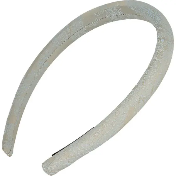 L. Erickson Maeve Headband - Tan/ Blue