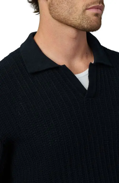 Joe's Jeans Textured Johnny Collar Polo