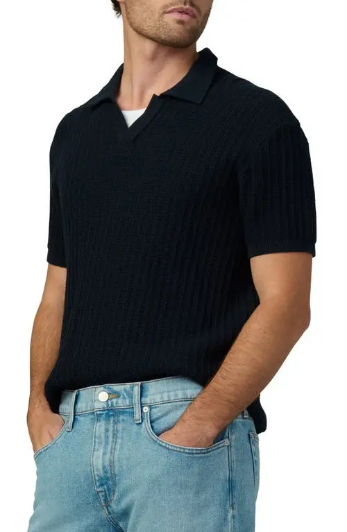 Joe's Jeans Textured Johnny Collar Polo
