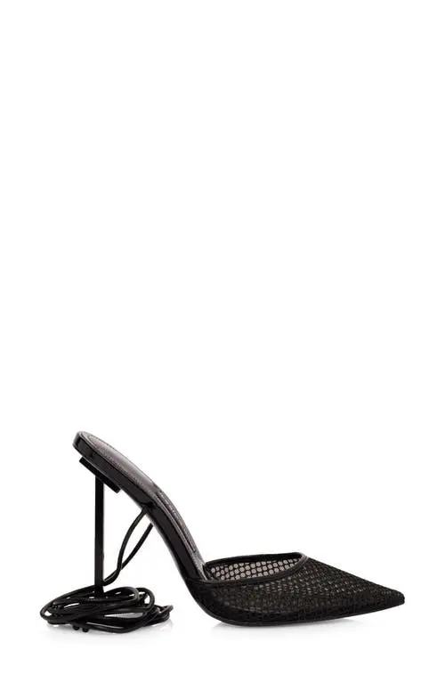 JESSICA RICH Exotic Stiletto Sandal - Noir