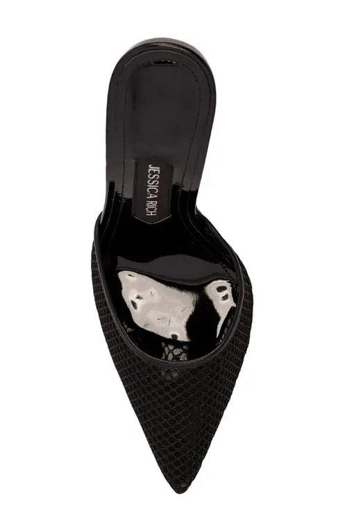 JESSICA RICH Exotic Stiletto Sandal - Noir
