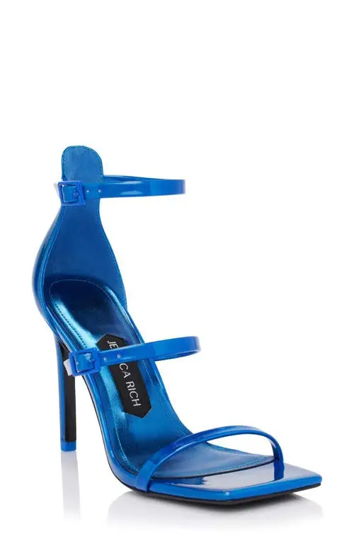 JESSICA RICH Metallic Sandal - Cobalt