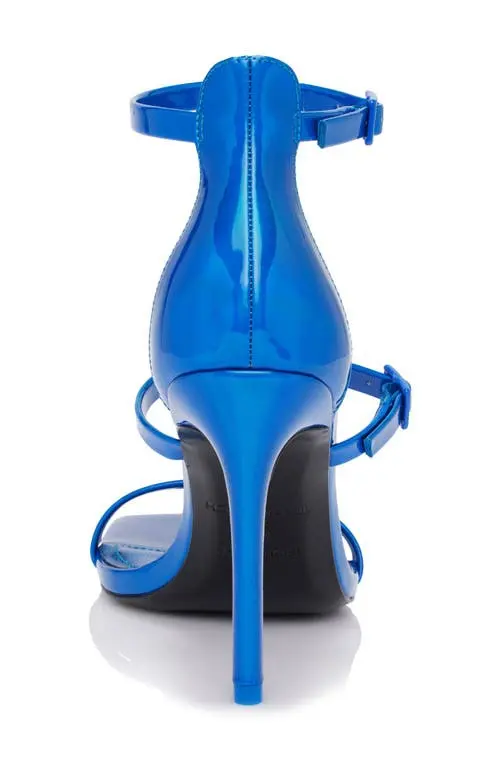 JESSICA RICH Metallic Sandal - Cobalt