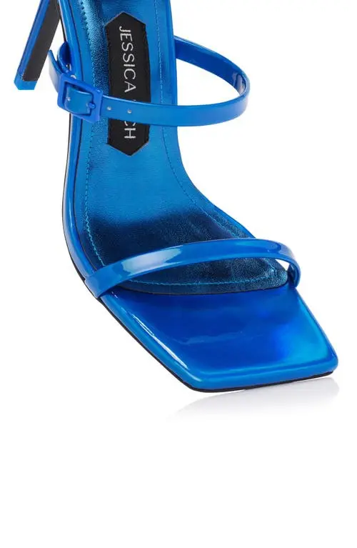JESSICA RICH Metallic Sandal - Cobalt