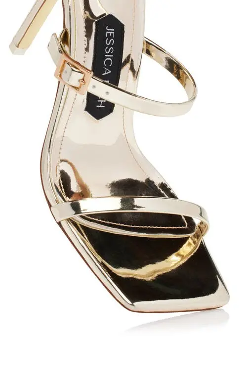 JESSICA RICH Metallic Sandal