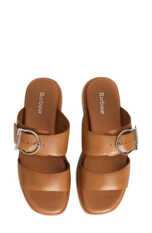 Barbour Adele Slide Sandal - Tan