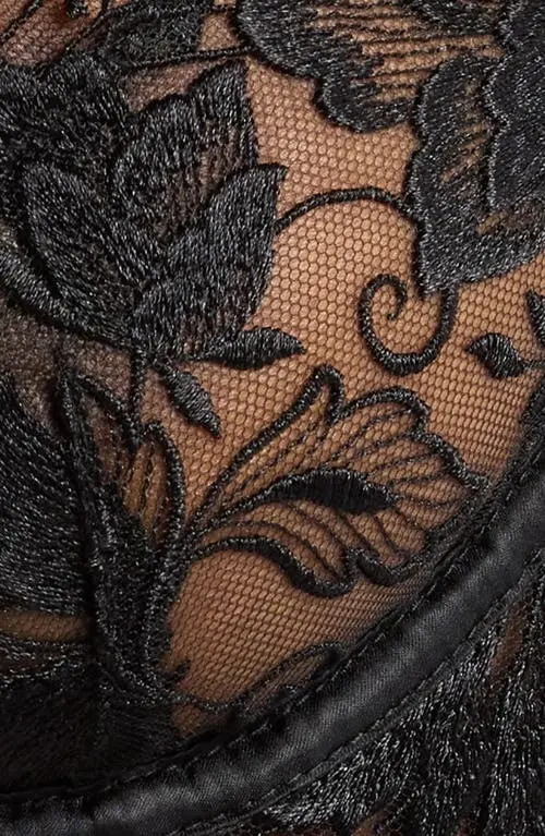 Bluebella Gabriella Embroidered Mesh Underwire Bra