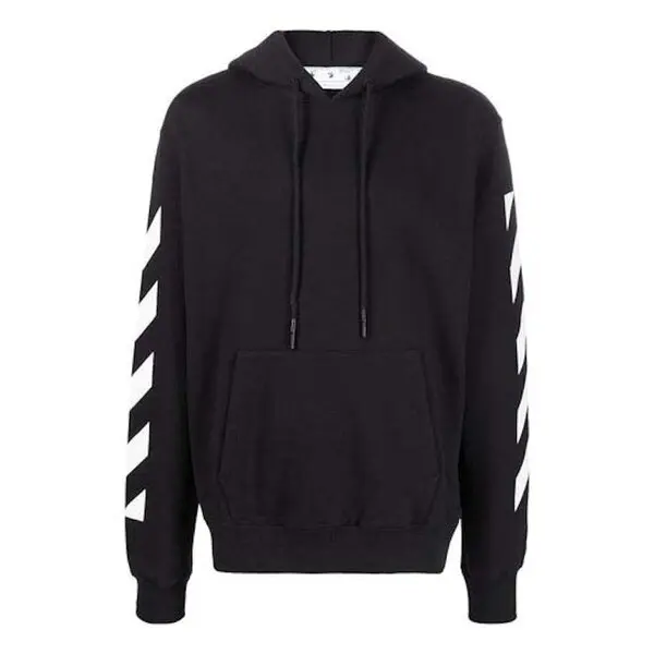 Off-White Diag Arrow Slim Hoodie - Black