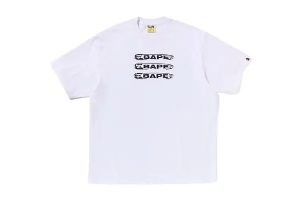 A BATHING APE Pin Logo Relaxed Fit Tee