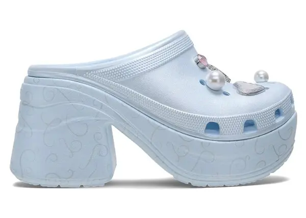 CROCS Siren Clog Disney Cinderella 75th Anniversary - Blue