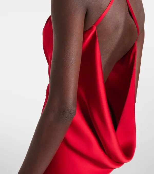 Norma Kamali One-shoulder Gown