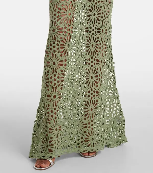 Norma Kamali Obie Cotton-blend Gown