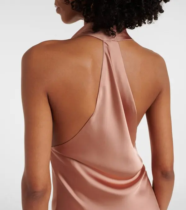 Norma Kamali Draped Gown