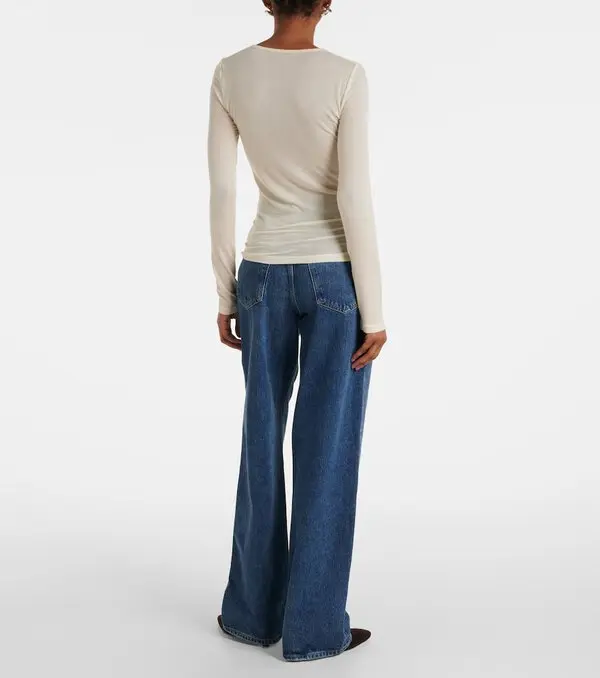 AGOLDE Faustine Henley Shirt