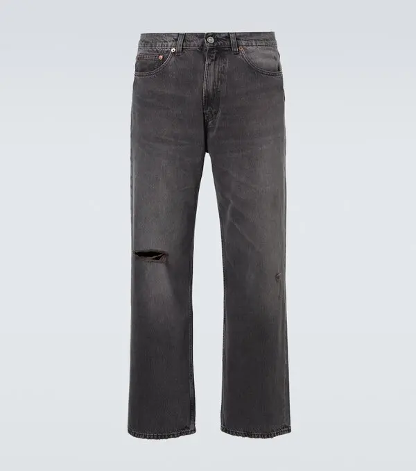 Our Legacy Third Cut Wide-leg Jeans - Grey