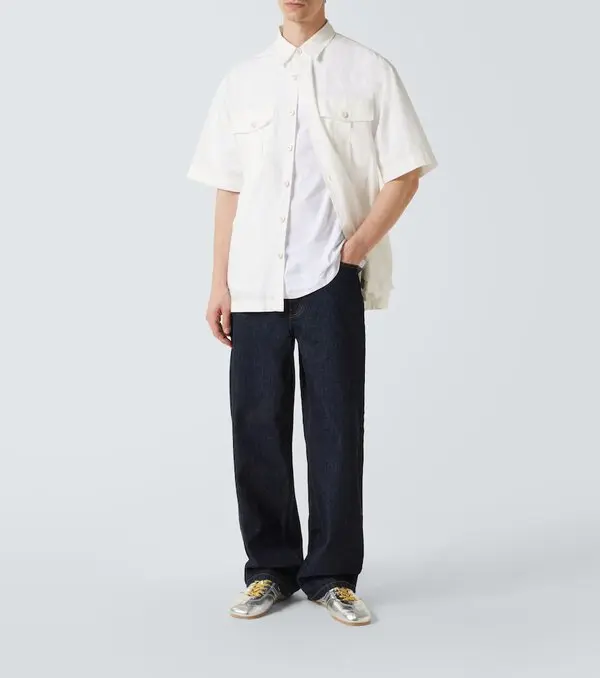 Dries Van Noten Cotton Canvas Shirt