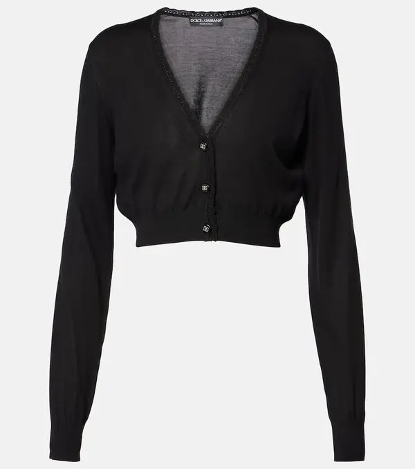 Dolce & Gabbana Silk Cardigan