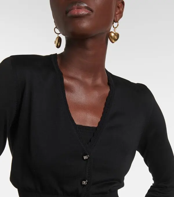 Dolce & Gabbana Silk Cardigan