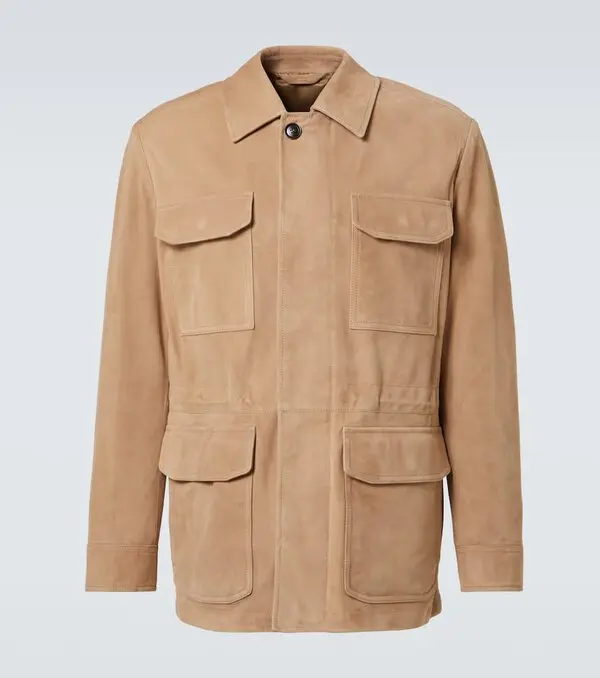 Brioni Suede Field Jacket