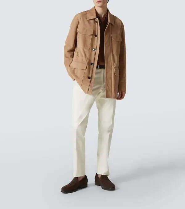 Brioni Suede Field Jacket