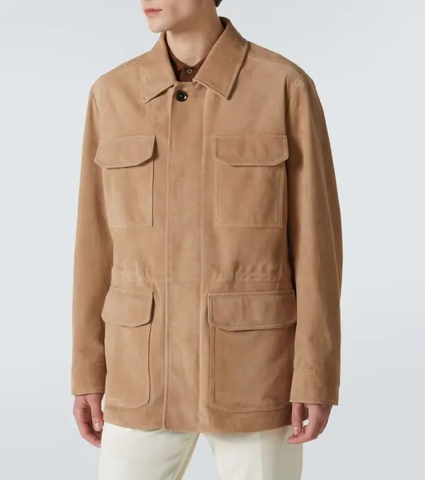 Brioni Suede Field Jacket
