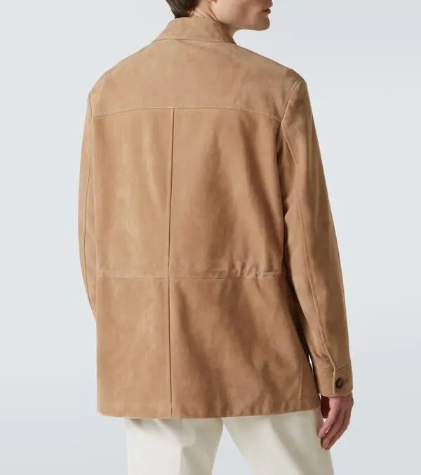 Brioni Suede Field Jacket