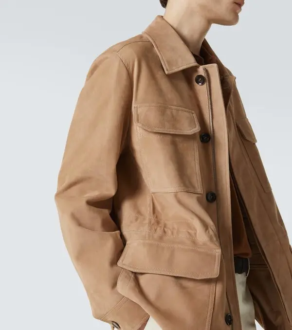 Brioni Suede Field Jacket
