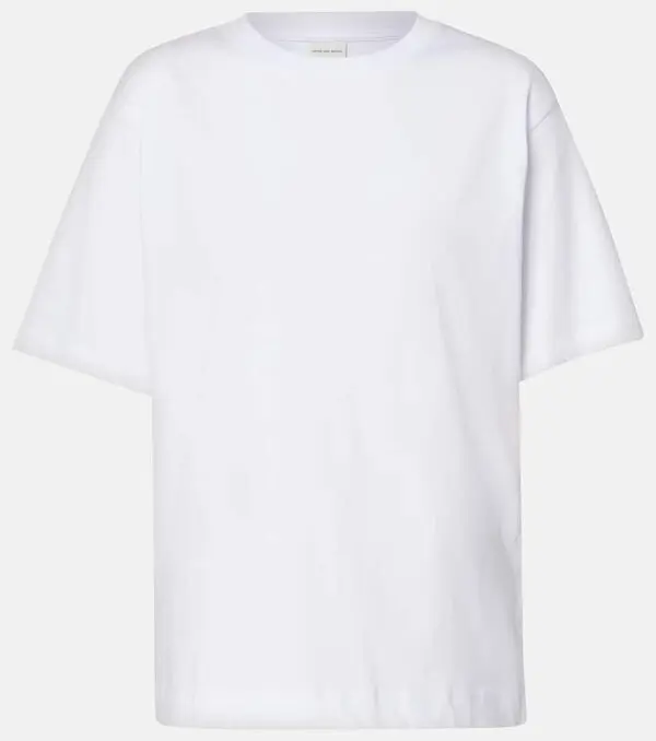 Dries Van Noten Cotton Jersey T-shirt - White