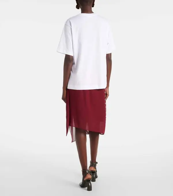 Dries Van Noten Cotton Jersey T-shirt - White