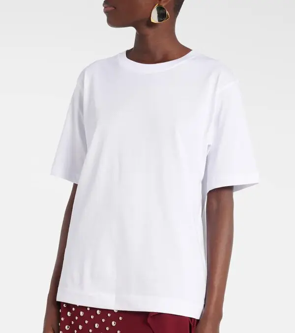 Dries Van Noten Cotton Jersey T-shirt - White