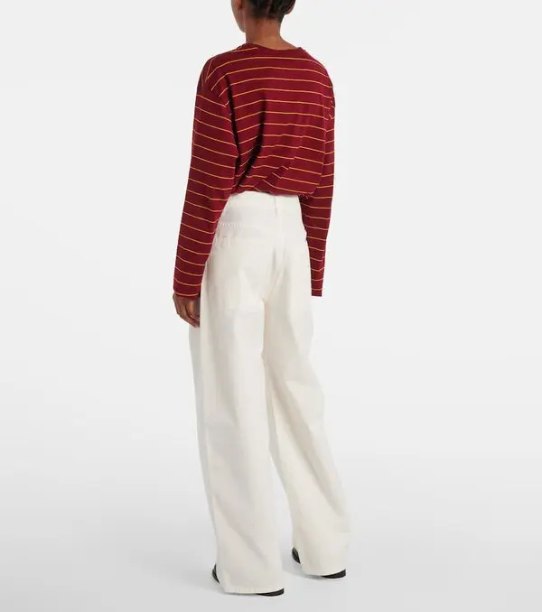 Citizens Of Humanity Ayla High-rise Cotton Cargo Pants - White