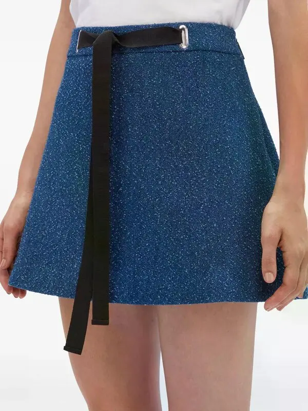 MSGM Tweed Mini Skirt