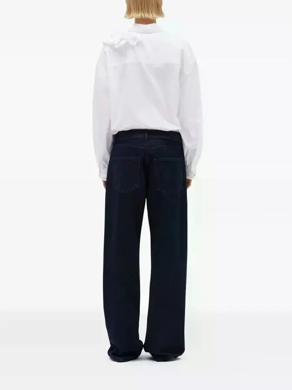 MSGM Embroidered Jeans
