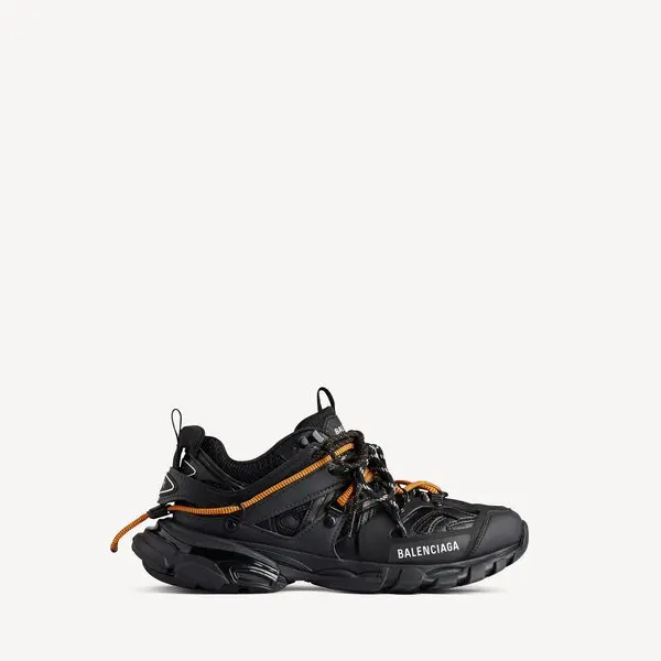 Balenciaga Track Trail Laces Sneakers - Black