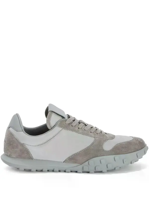 JIL SANDER Suede Panelled Sneakers
