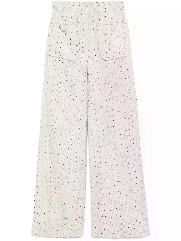 Elie Saab Tweed Pants