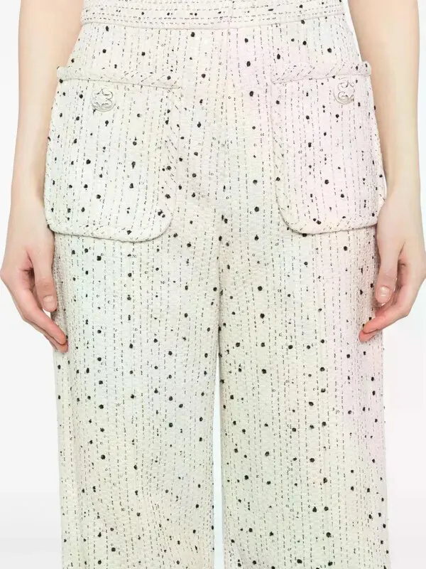 Elie Saab Tweed Pants