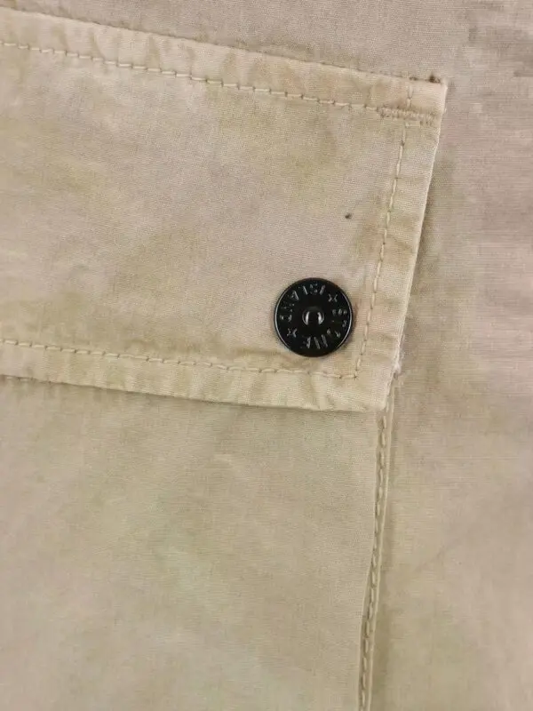 Stone Island Cotton Cargo Shorts - Brown