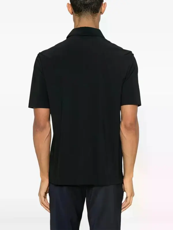 Herno Spring Polo Shirt - Black