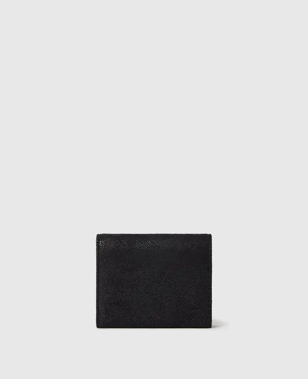 Stella McCartney Falabella Tri-fold Wallet - Black