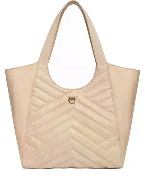 Pinko Puzzle-quilted Tote Bag
