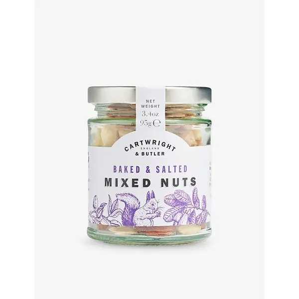 CARTWRIGHT & BUTLER Baked & Salted Mixed Nuts 95g - One-color
